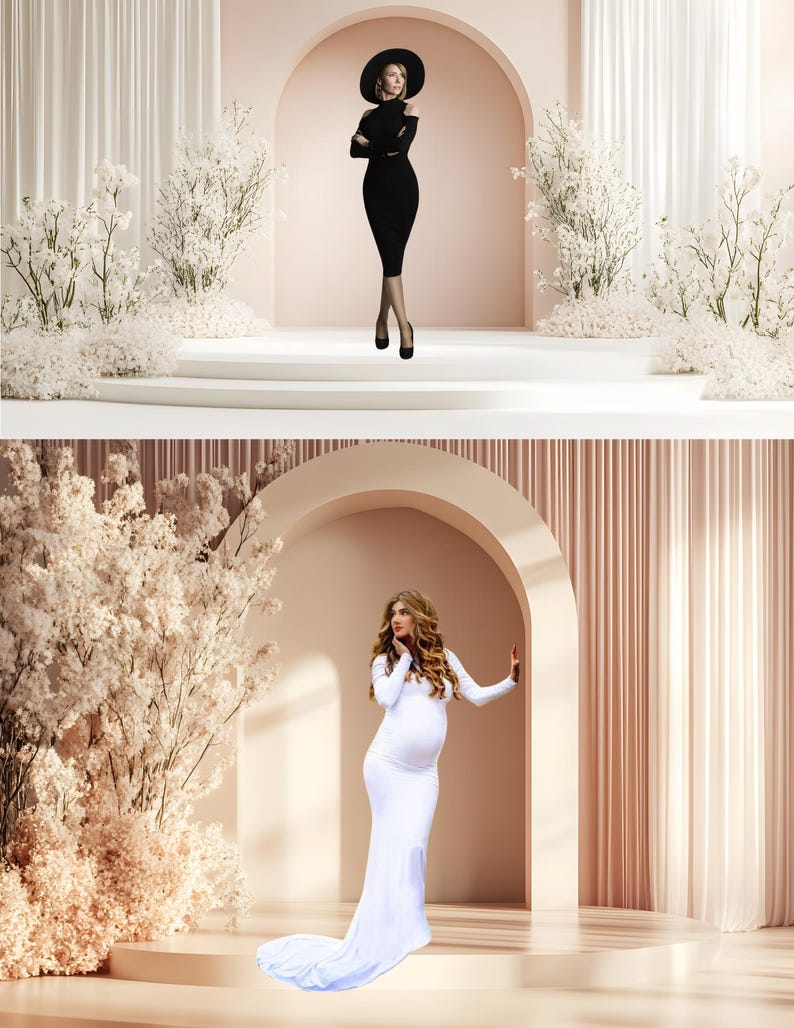 Luxury Minimalist Wedding Backdrop Set (digital Download) - Etsy