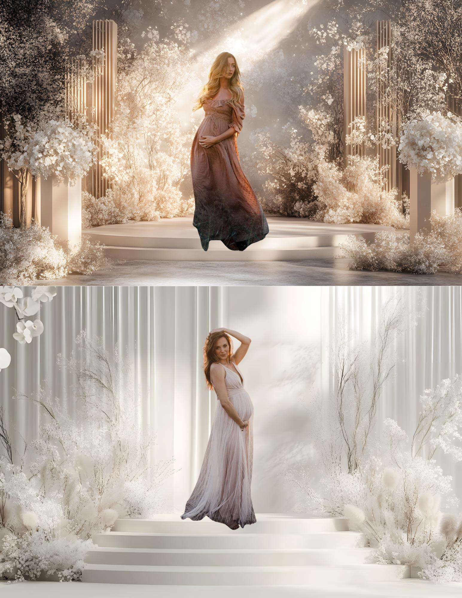 Luxury Minimalist Wedding Backdrop Set (digital Download) - Etsy