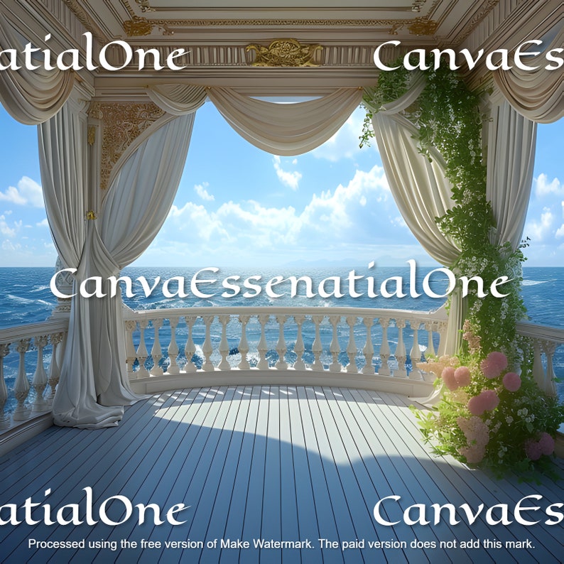 22 Luxury Cruise Deck Backdrop Set, Luxury Overlays, Luxury Backdrops ...