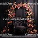 Black Floral Backdrop: 22 Luxury Minimalist Overlays (digital ...