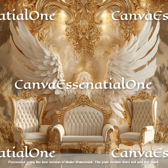 22 Luxury Angelic Backdrop Set, Luxury Decorative Backdrop, Luxury ...