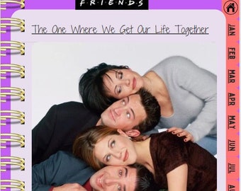 Digital Planner Friends Theme Planner Friends Inspired Digital Planner ...