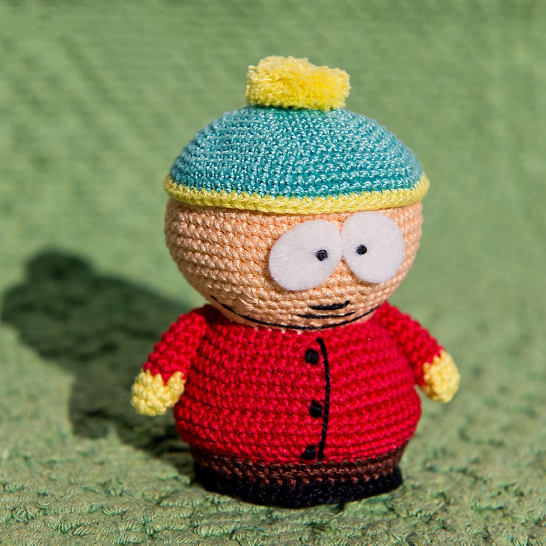 Eric Cartman Crochet Pattern Cartoon Doll Crochet South - Etsy