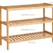 3 Tier Bamboo Shoe Rack, Storage Rack, Sturdy High Quality - Etsy