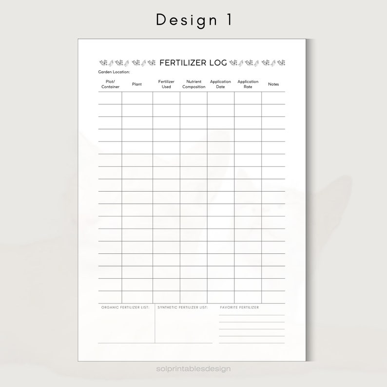 Printable Garden Log | Pests and Diseases Log | Companion Plant Log ...