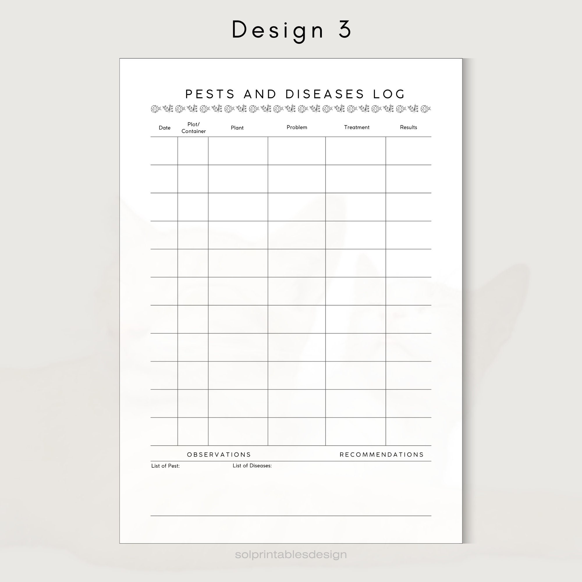Printable Garden Budget and Expenses Planner | Garden Shopping List ...