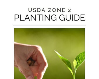 USDA Zone 4 Planting Guide - Etsy