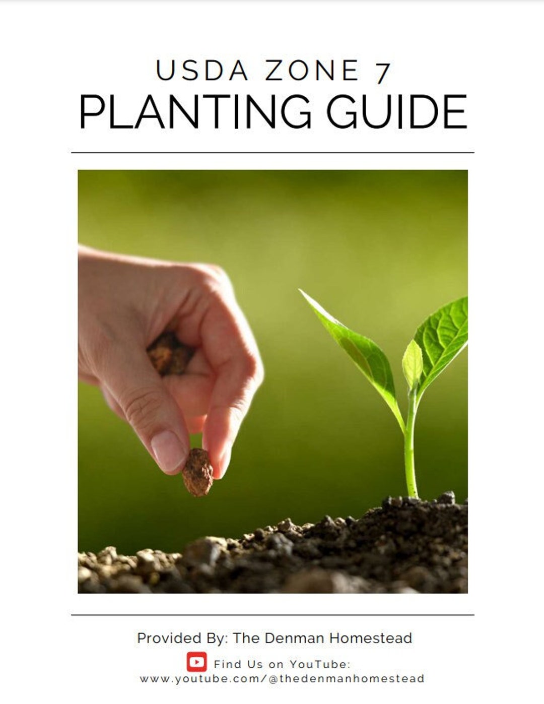 USDA Zone 7 Planting Guide - Etsy