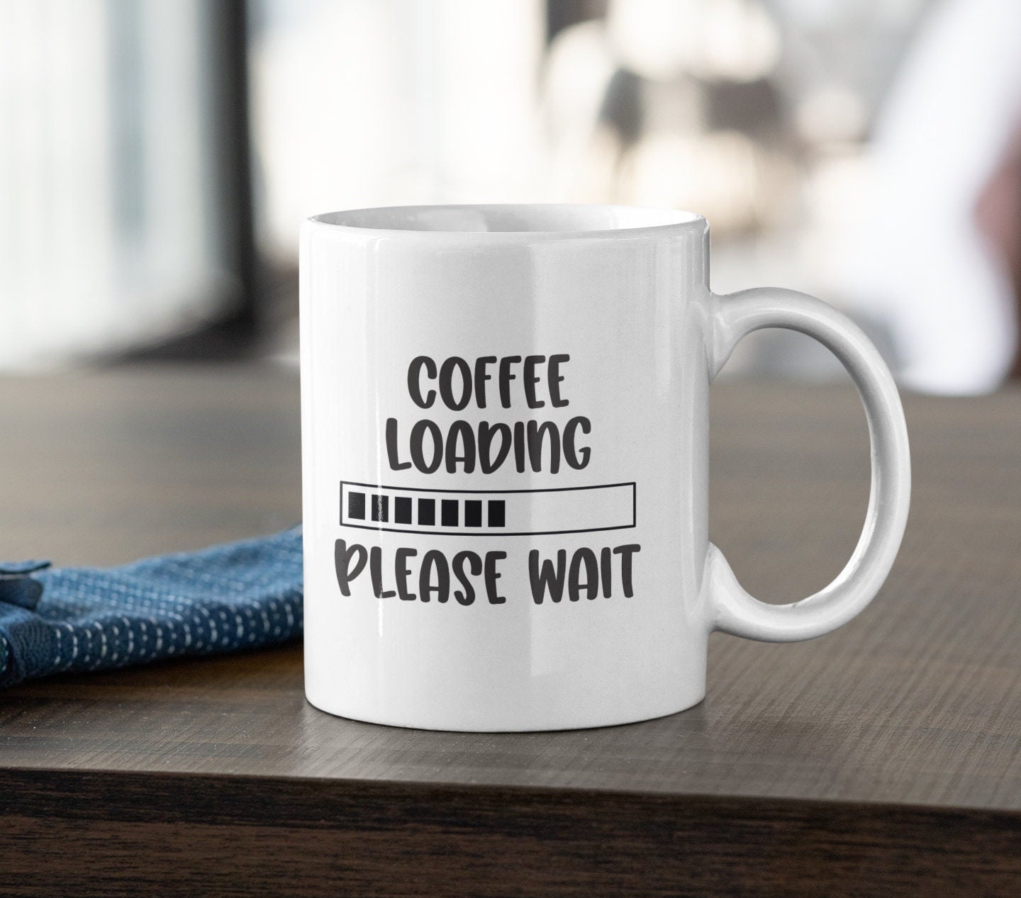 Coffee Loading Please Wait Mug Funny Coffee Mug - Etsy