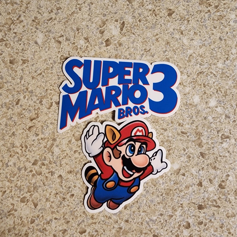 Super Mario Decal - Etsy