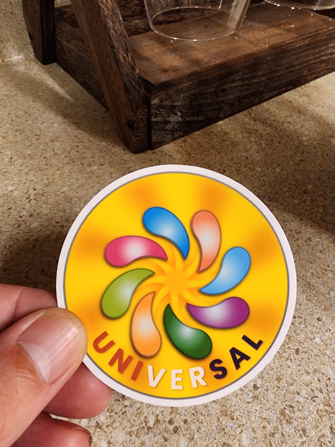 Universal Fireworks Sticker 2.5" - Etsy