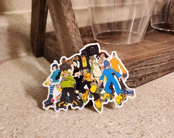 Jet Set Radio Game Logo Title Screen Sticker JSR - Etsy