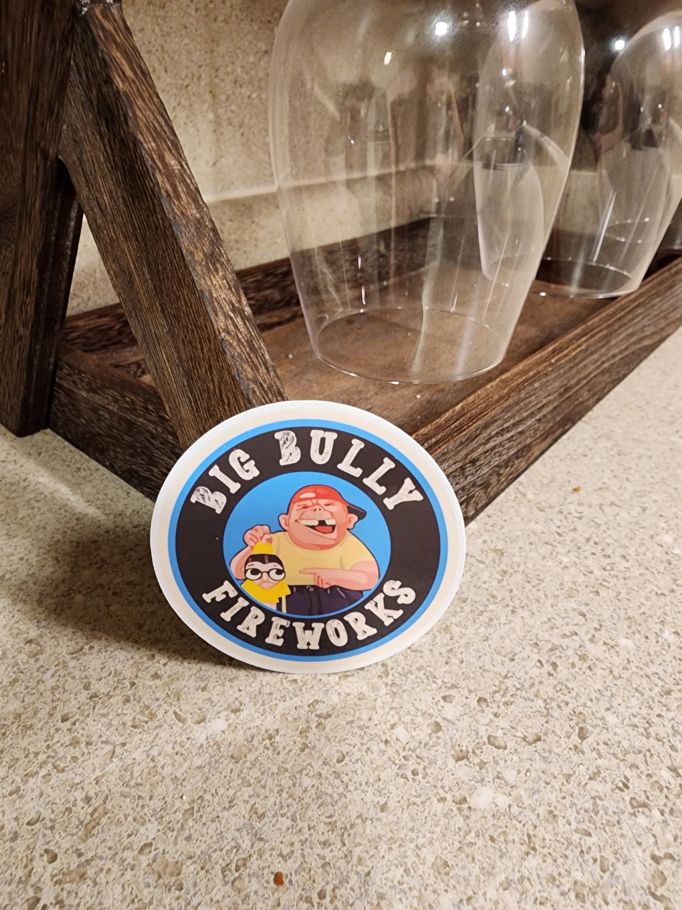 Big Bully Fireworks Sticker 2.5 - Etsy