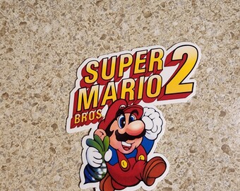 Super Mario Bros. 2 NES Sticker Set 28 Pieces - Etsy