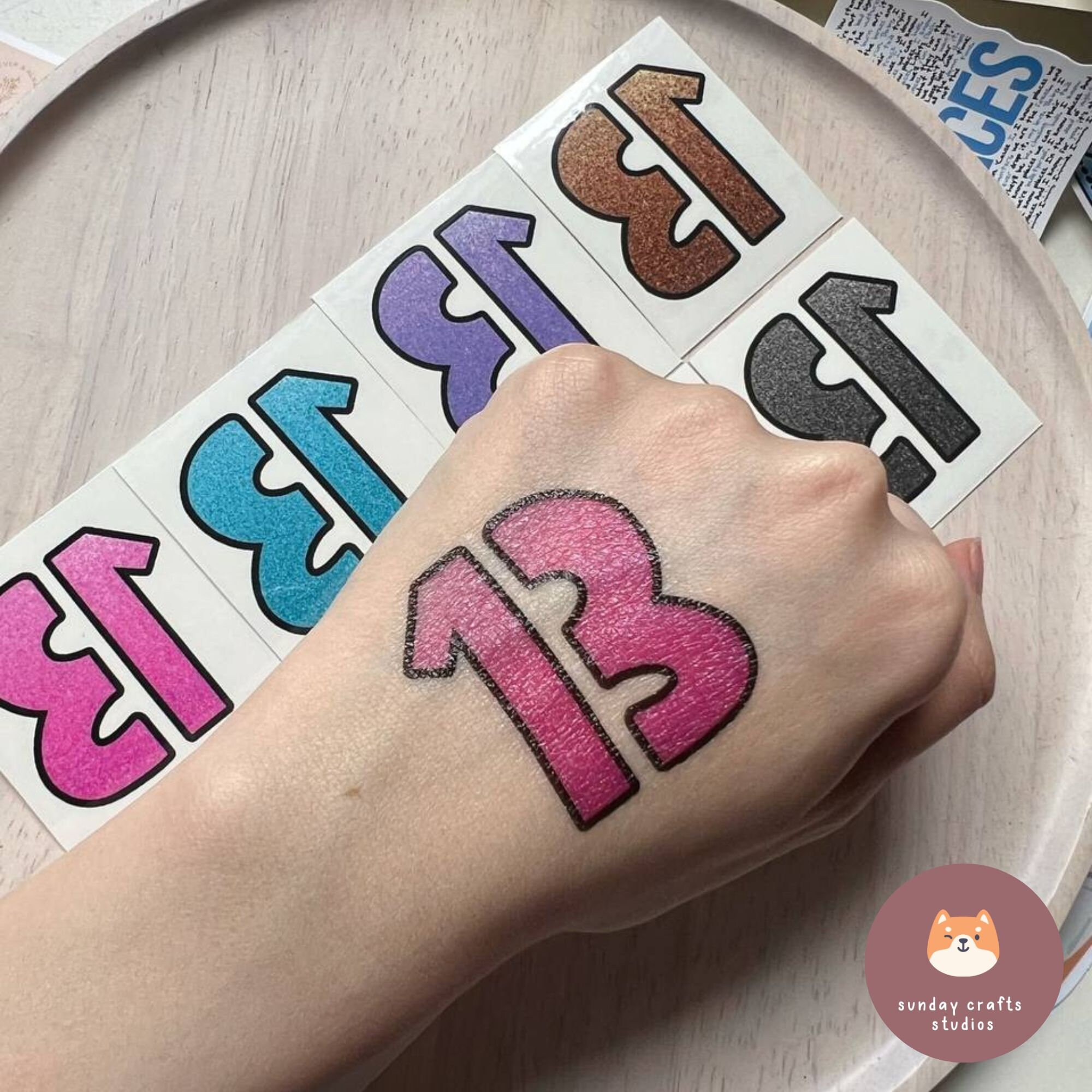 Taylor Swift Eras Tour Temporary Tattoo 2 Designs 13 / Lover - Etsy