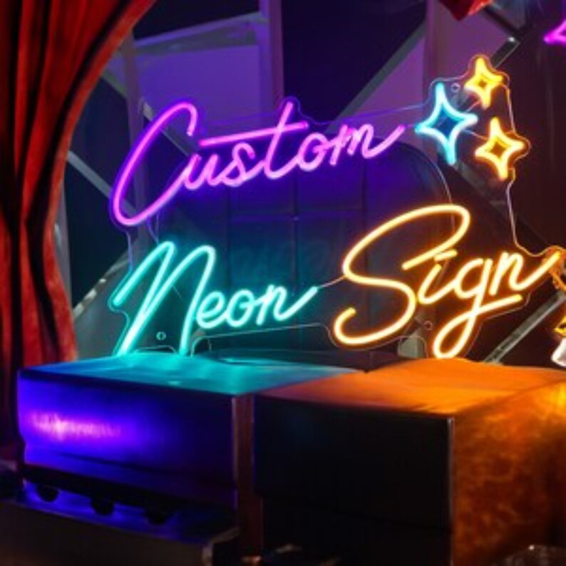 Custom Neon Sign | Neon Sign Light | Neon Sign Bedroom | Neon Sign| Led ...