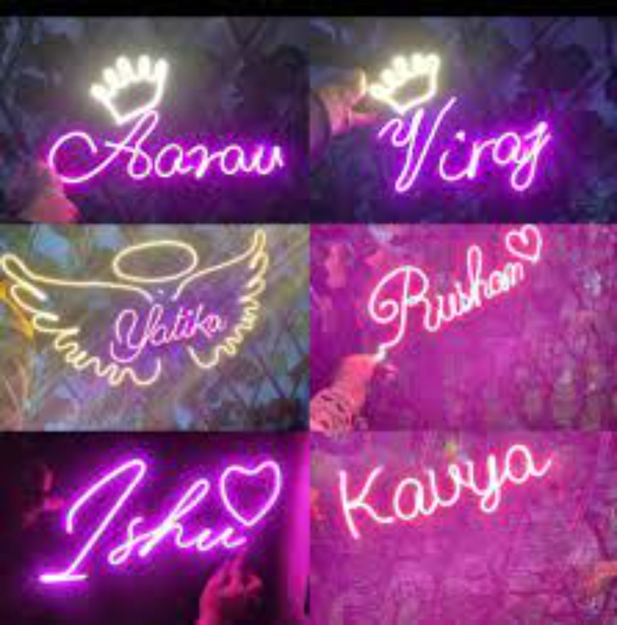 USA Custom Neon Sign LED Neon Light Sign Aesthetic Home & Room Decor ...