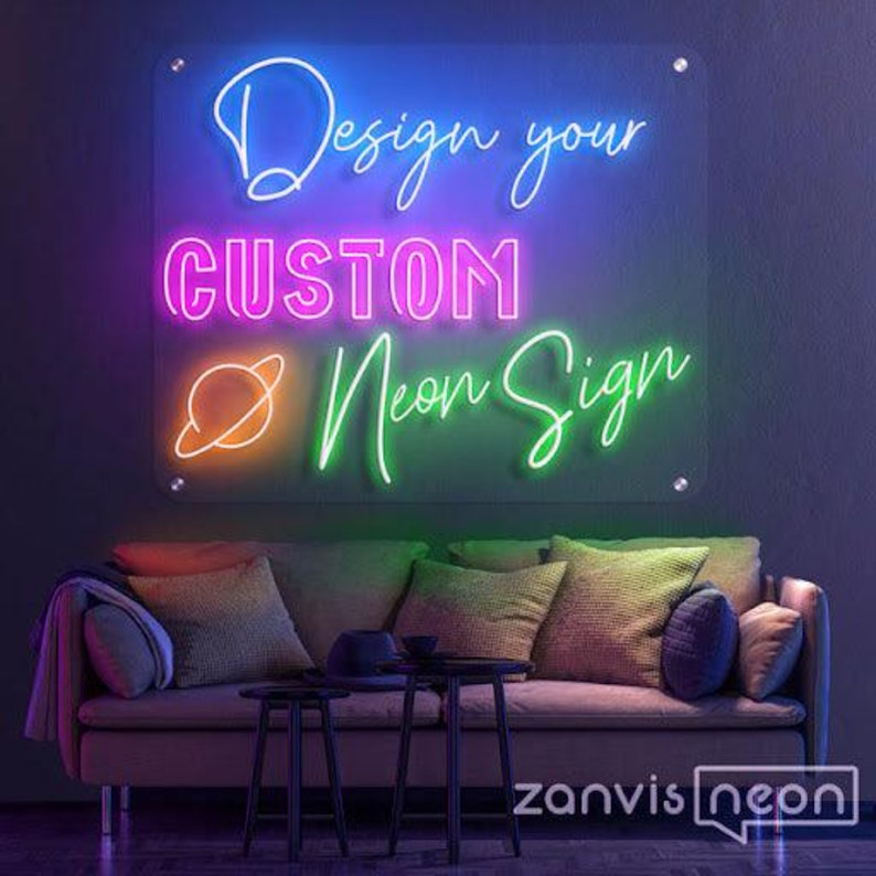 Custom Neon Sign | Neon Sign Light | Neon Sign Bedroom | Neon Sign| Led ...
