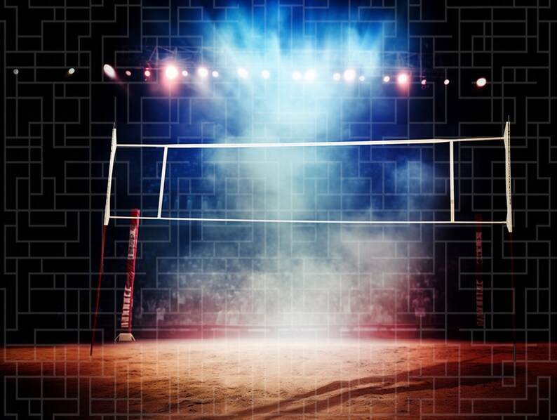 Sports Posters Prints Volleyball JPG Backdrop, Volleyball Professional ...