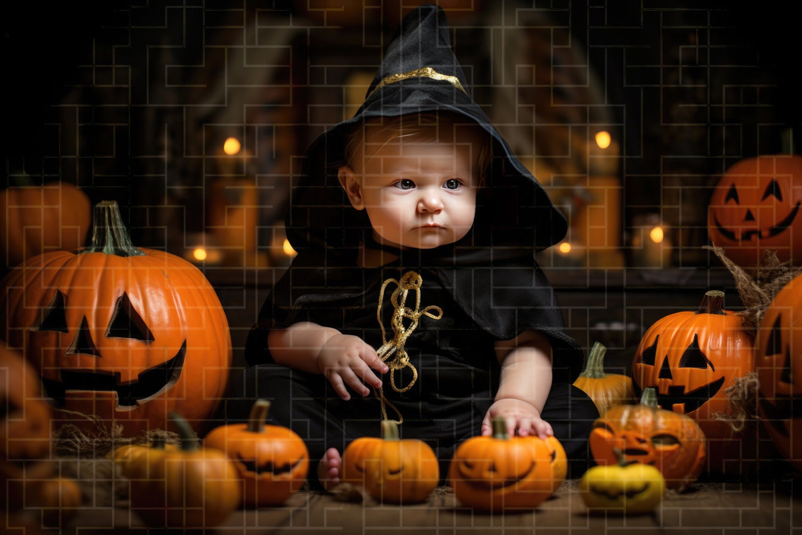 Halloween Night Digital Backdrops Background Overlays Composites Prop ...