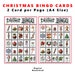 100 Christmas Bingo Game, Christmas Bingo Cards, Christmas Bingo Boards ...