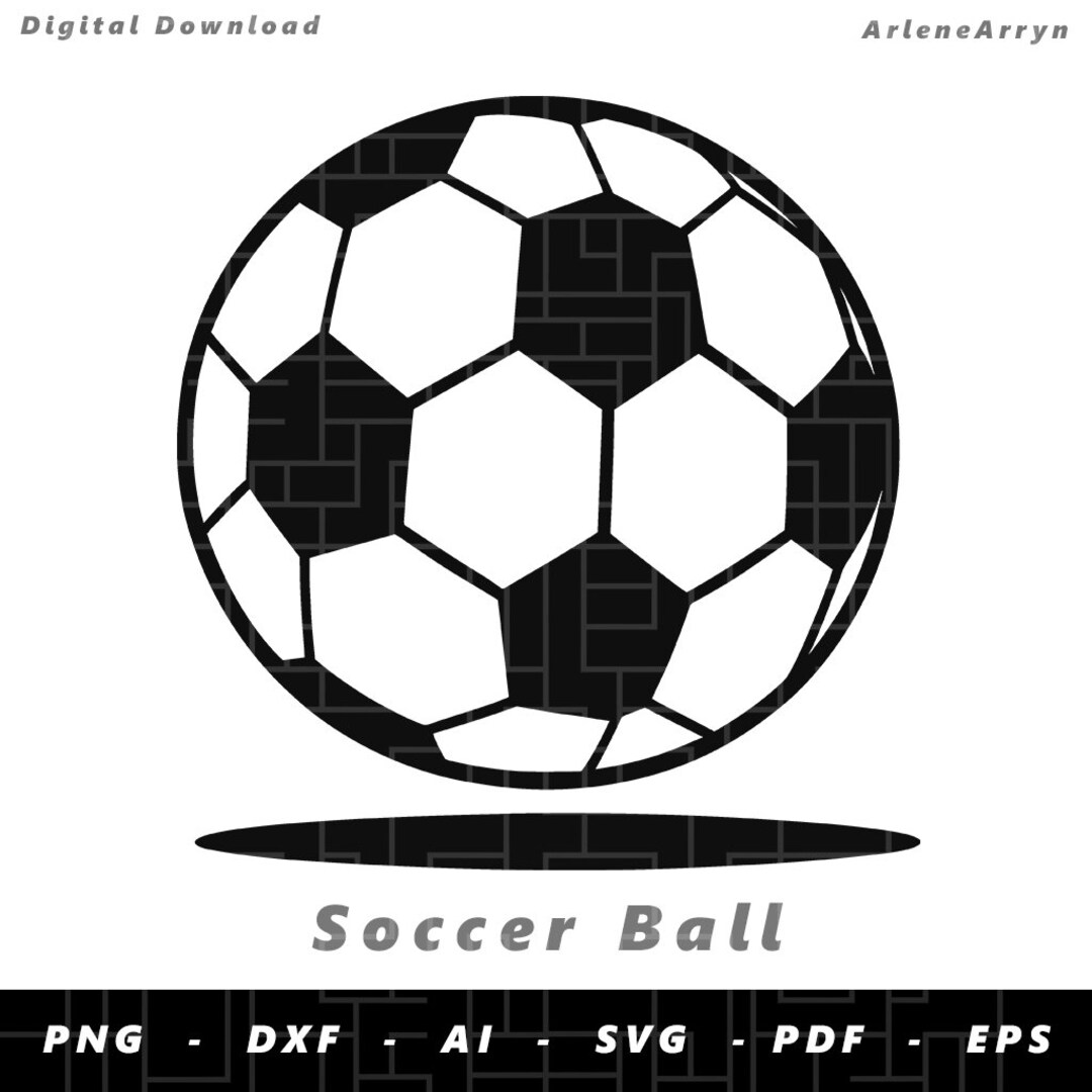 Soccer Ball SVG, Football SVG, Layered Soccer Ball Vector Files, Soccer ...