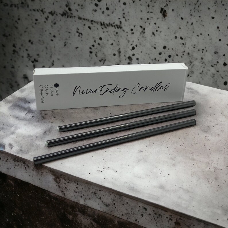 Candle Rods and Wicks Scent Free Smokeless Clean Burning Perfect Gift ...