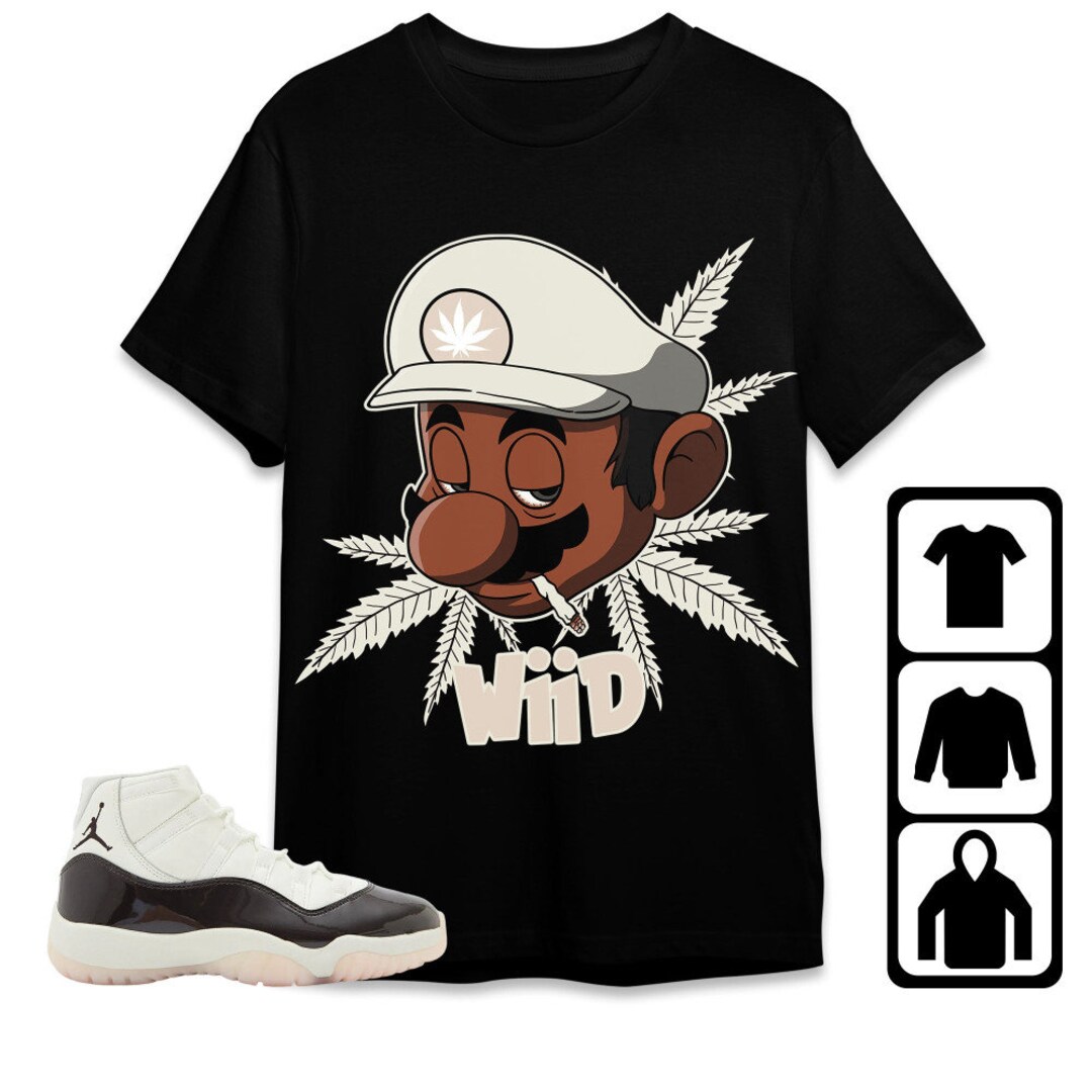 Wiid Super Mario Unisex Tees Jordan 11 Neapolitan Shirt to - Etsy