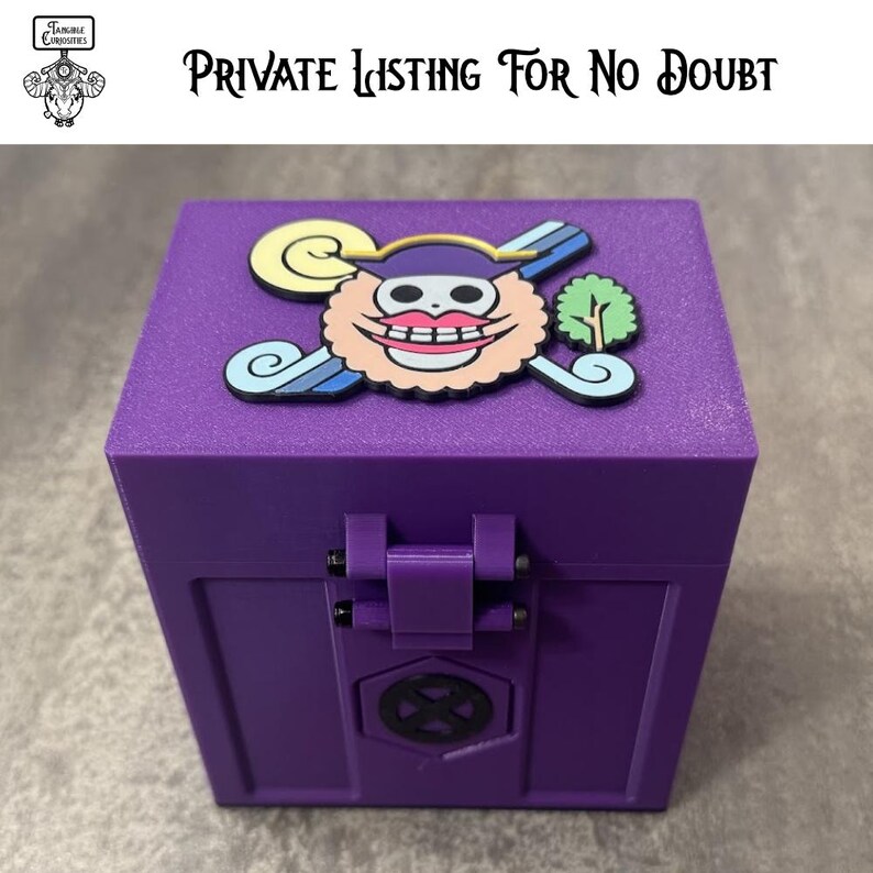One Piece Themed Trading Card Game Deck Holder Box TCG Katakuri Edition ...