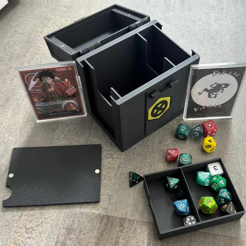 One Piece Themed Trading Card Game Deck Holder Box TCG Katakuri Edition ...