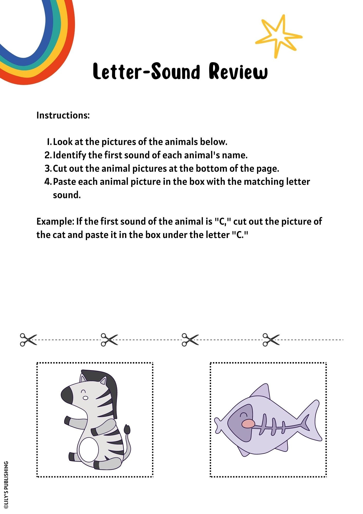 Alphabet Tracing & Letter Sounds - Etsy