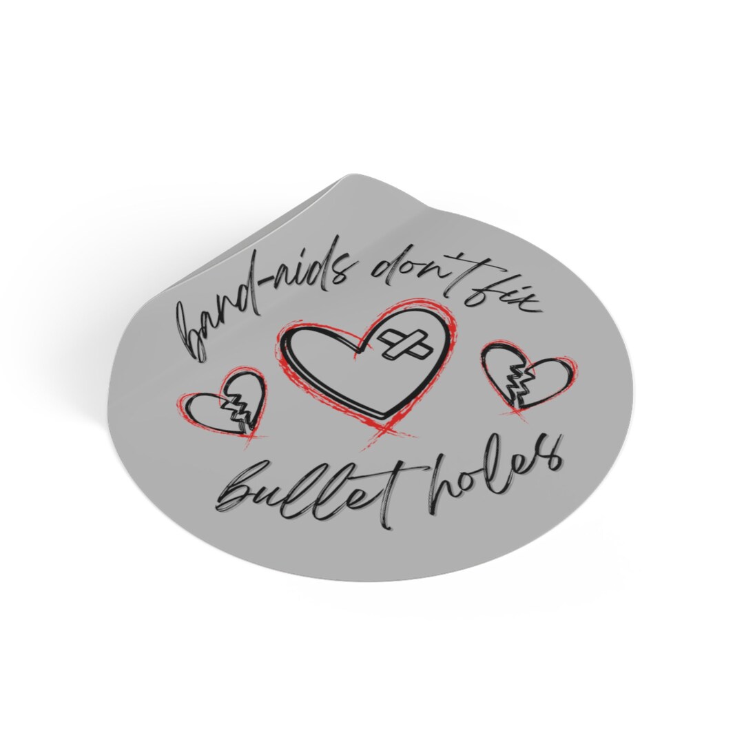 BAD BLOOD Taylor Swift Band-aids Don't Fix Bullet Holes Round Vinyl ...