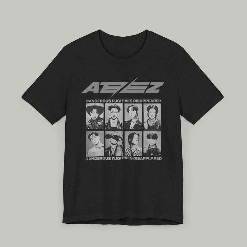 ATEEZ T-shirt, Ateez Wanted Outlaw Tour Shirt, Make It Bouncy Tee ...