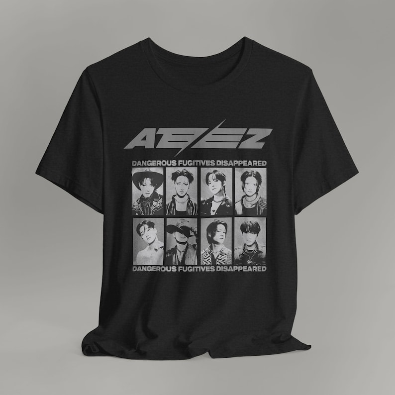 ATEEZ T-shirt, Ateez Wanted Outlaw Tour Shirt, Make It Bouncy Tee ...