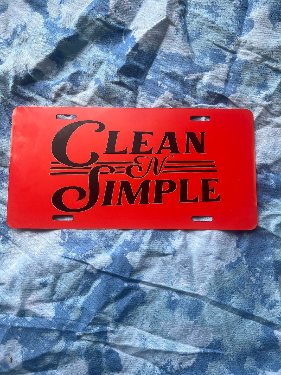 Clean N' Simple Tag // Clean N’ Simple Decal - Etsy