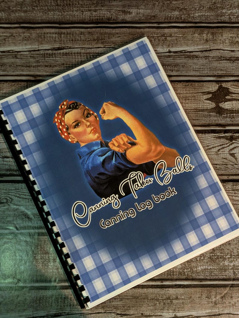 Canning Log Book in Three Options With Spaces to Record Your Favorite ...