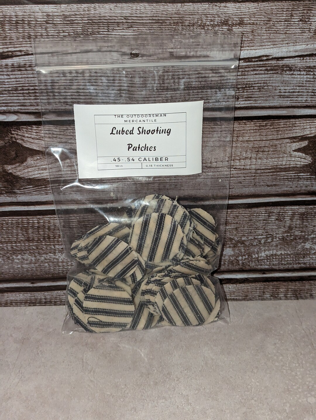 Lubed Premium Shooting Patches for Smooth Firing - 0.15 Thickness ...
