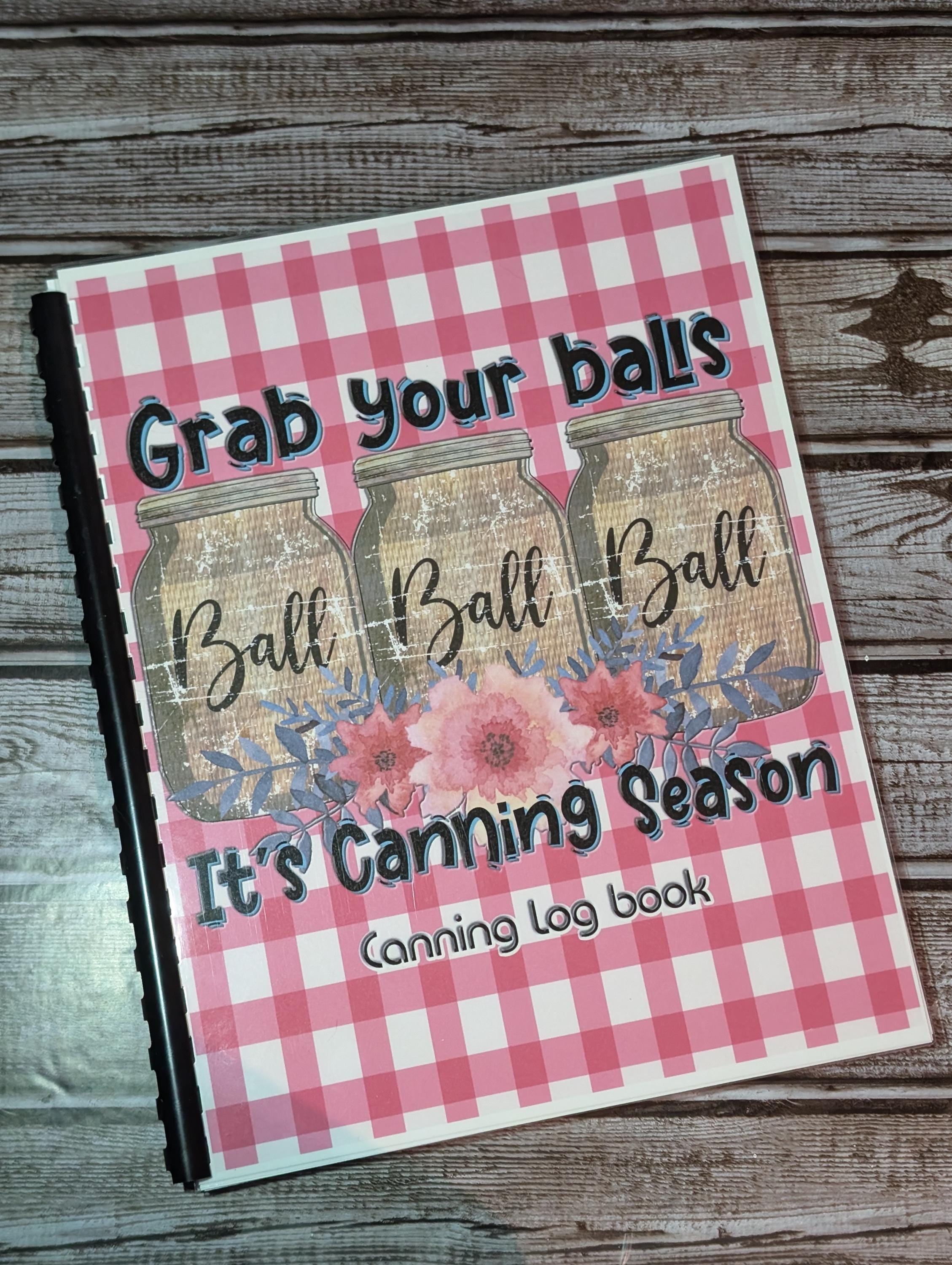 Canning Log Book in Three Options With Spaces to Record Your Favorite ...