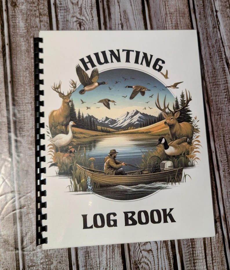 Hunting Log Book - Etsy