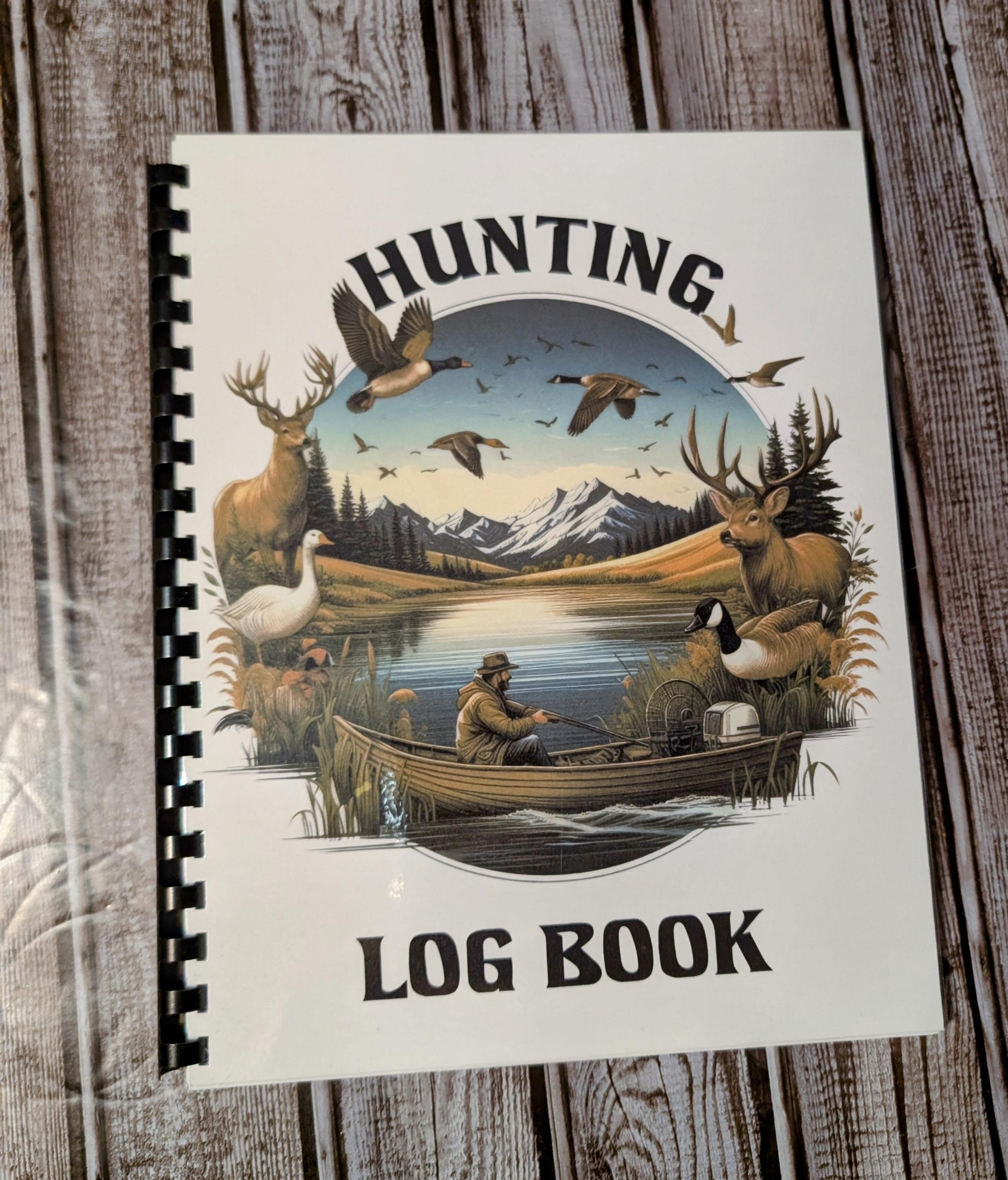Hunting Log Book - Etsy