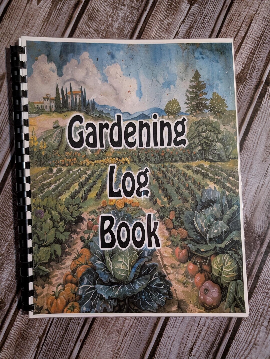 Gardening Log Book - Etsy