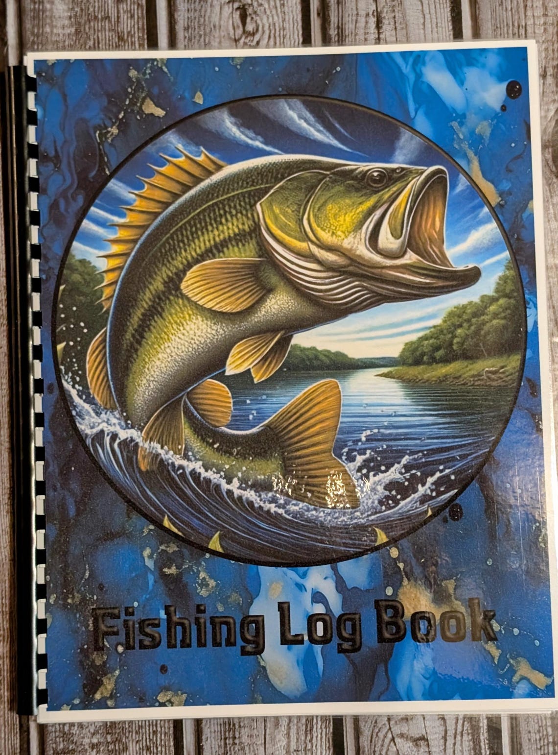 Fishing Log Book - Etsy