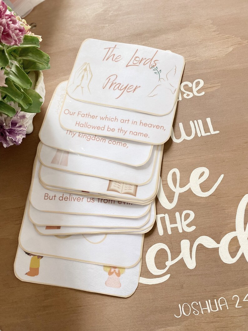 The Lord's Prayer for Kids the Lord's Prayer - Etsy