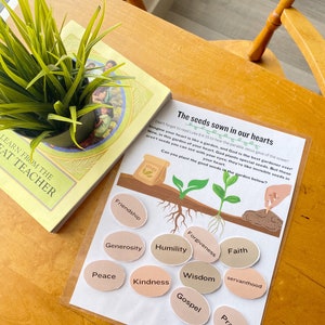 Parable of Jesus, Kids Bible Activity, Homeschool Printable, Sunday ...