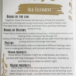 Books of the Bible Printable Memory Game Bundle, Learn Old & New ...