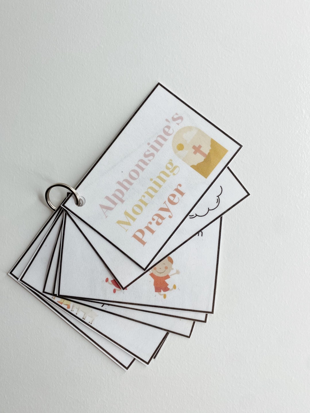 Personalized Prayer Cards, Christian Flashcards, Prayer Booklet ...