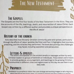 Books of the Bible Printable Memory Game Bundle, Learn Old & New ...