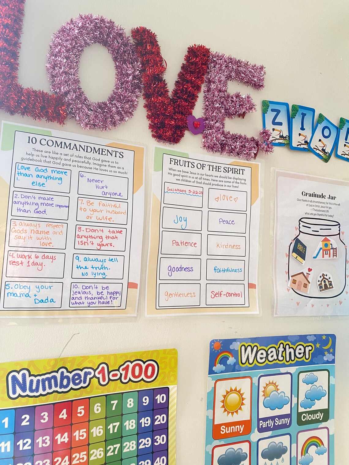 Fruits of the Spirit Printable, Bible Activity for Sunday School Lesson ...