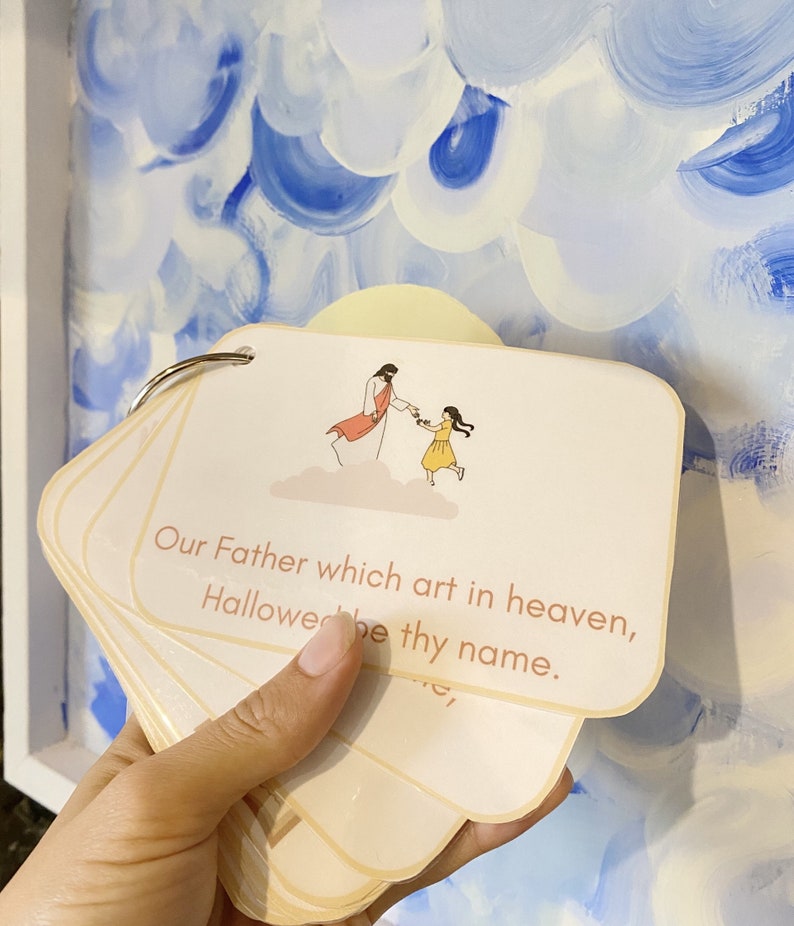 The Lord's Prayer for Kids the Lord's Prayer - Etsy