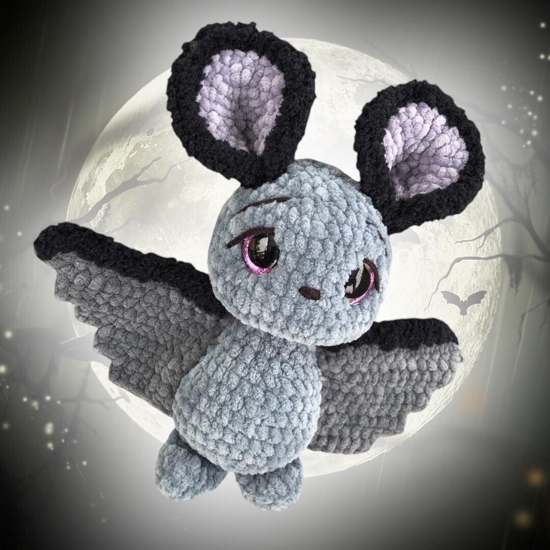 Baby Bat Amigurumi Crochet Pattern: PDF File (english & Spanish) - Etsy
